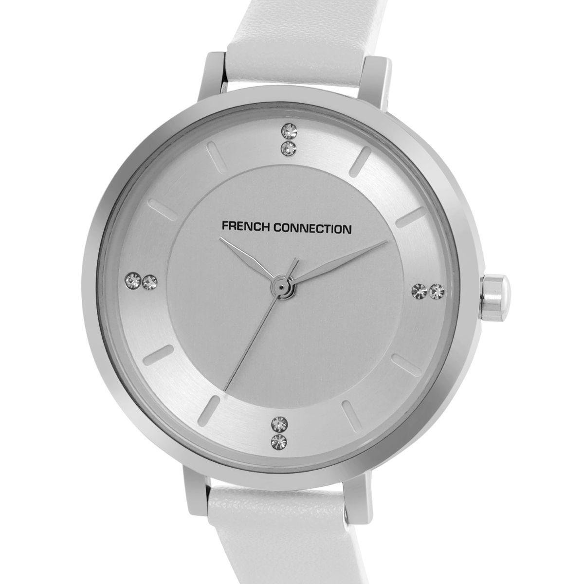 Buy French Connection Women White Analogue Watch - FCL24-B Online