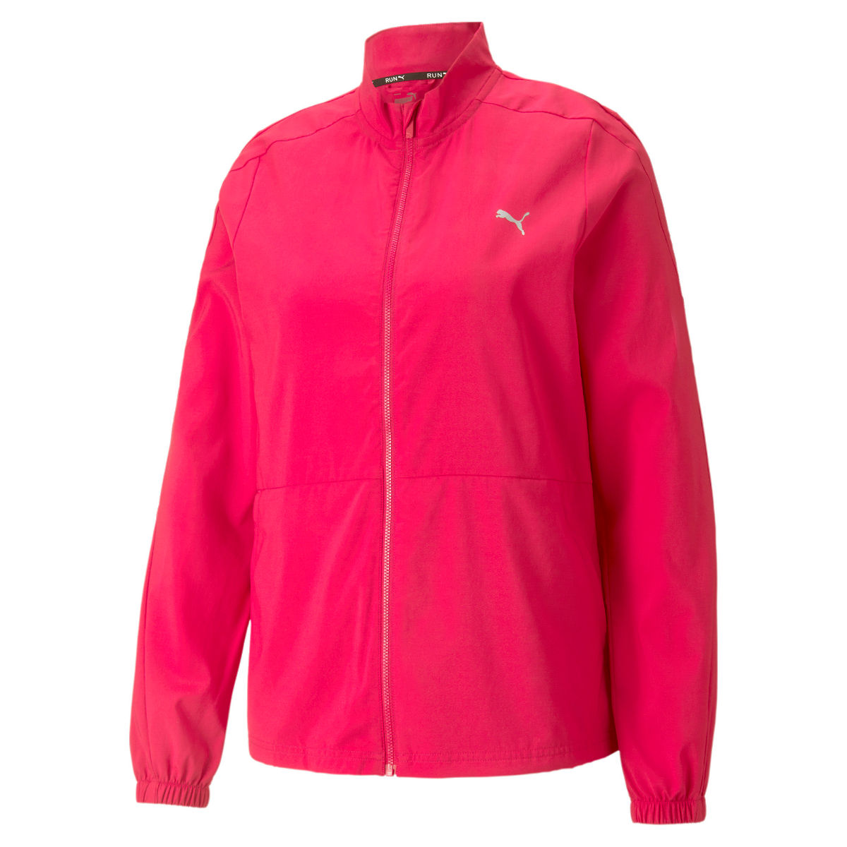 Puma Run Fav Woven Women Pink Jacket: Buy Puma Run Fav Woven Women Pink ...