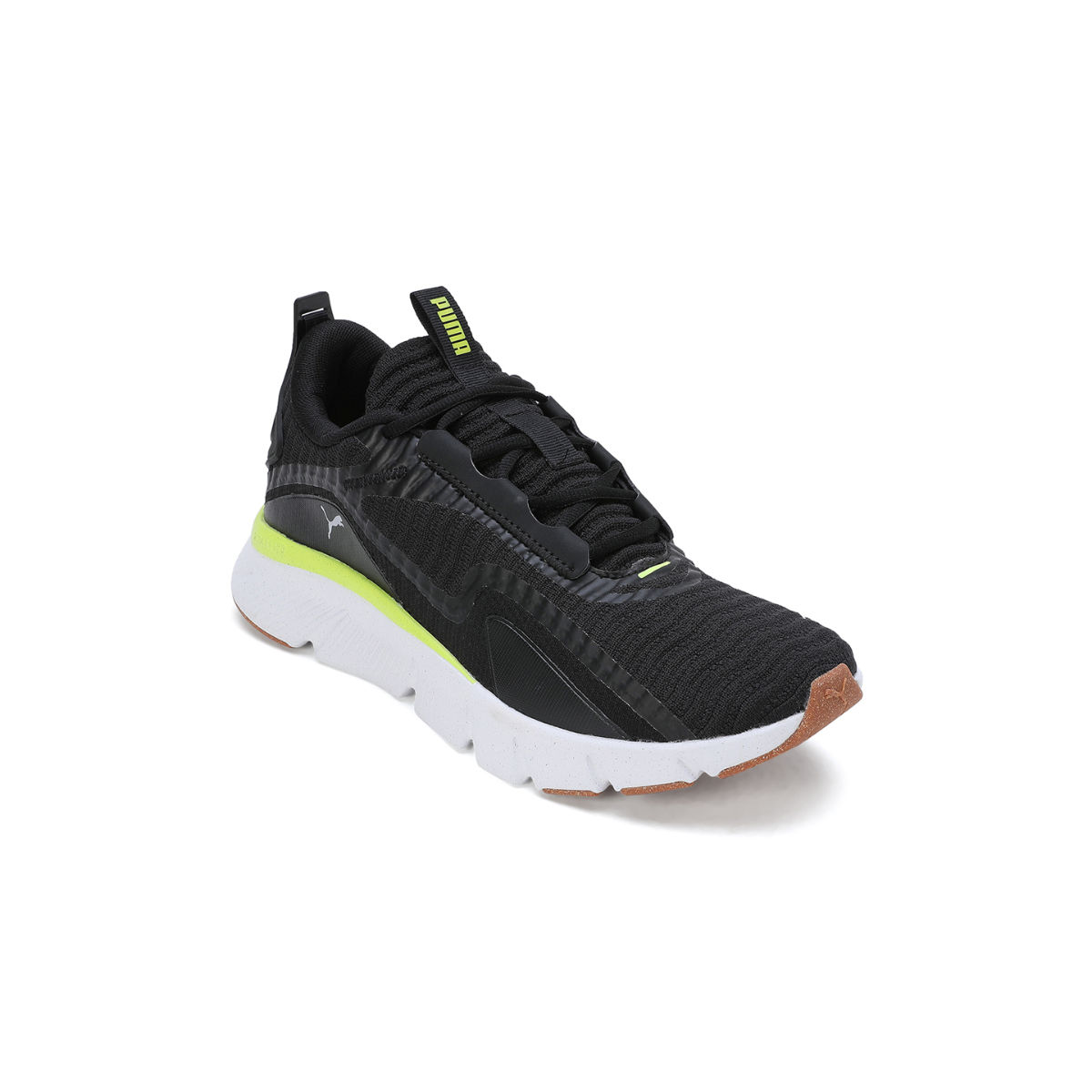 Buy Puma FlexFocus Lite Better Knit Unisex Black Running Shoes Online