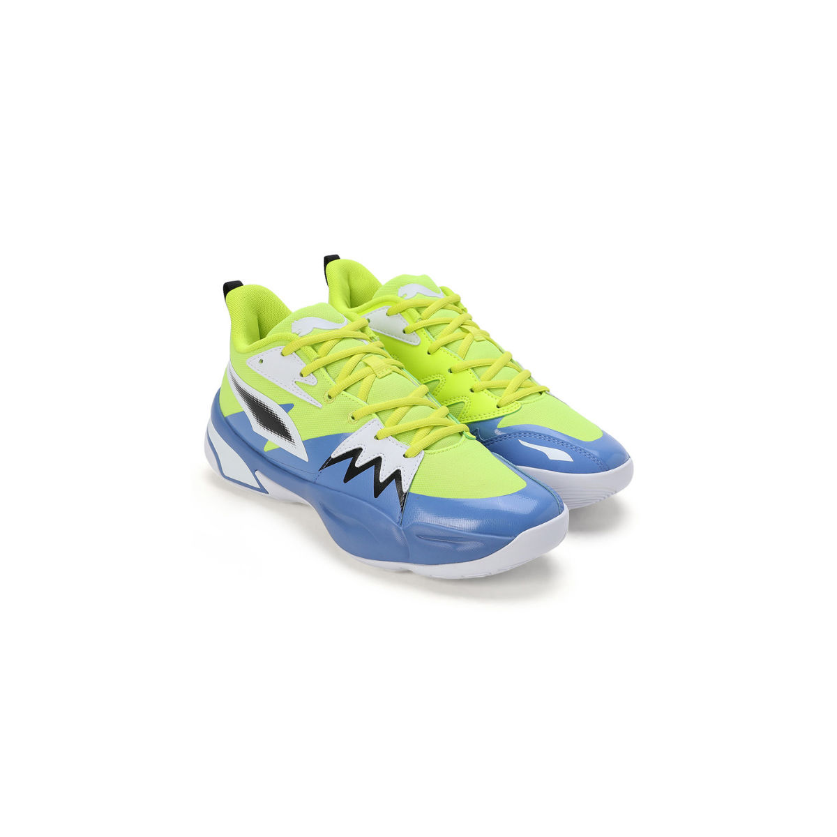 Buy Puma Genetics Unisex Green Basketball Shoes Online