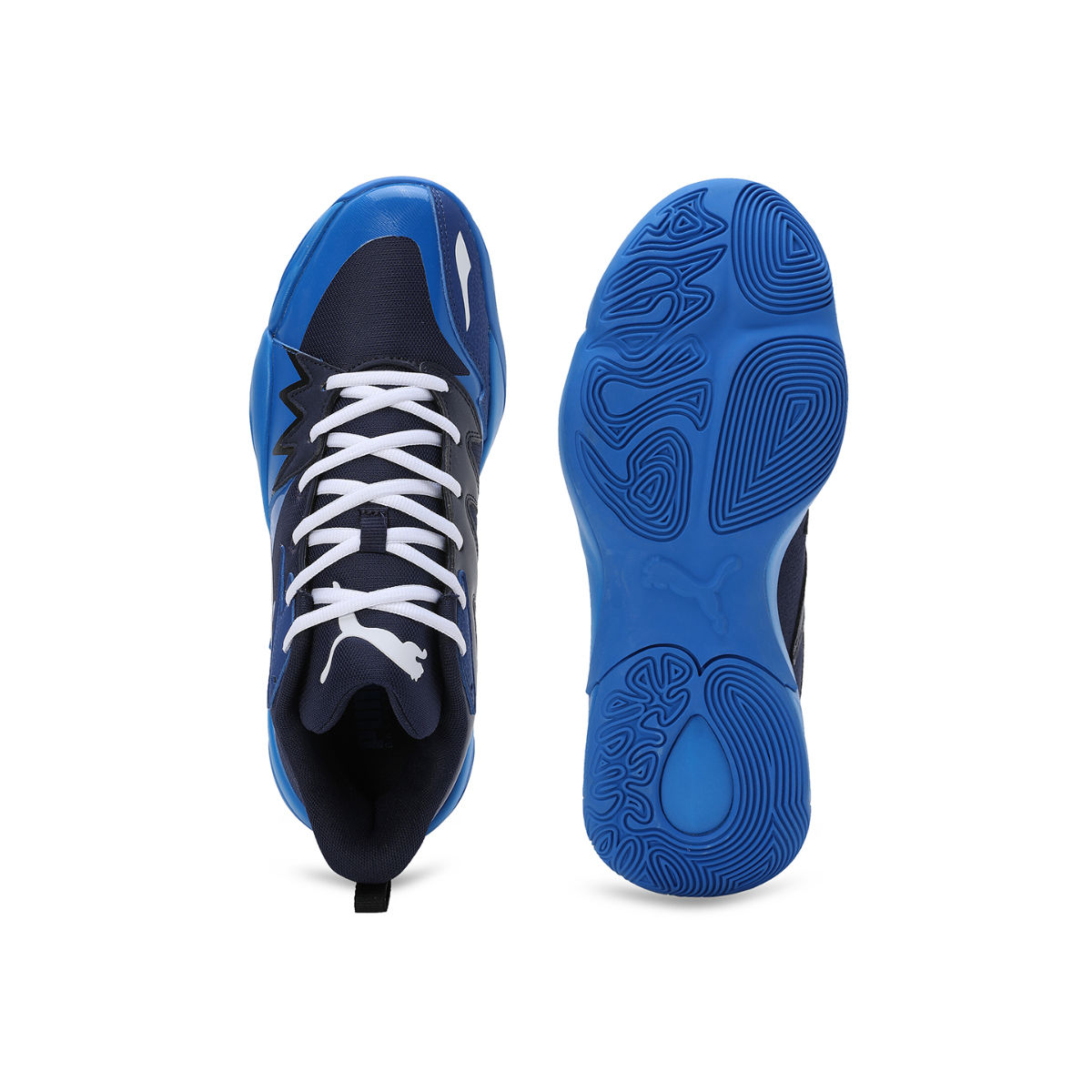 Buy Puma Genetics Unisex Navy Blue Basketball Shoes Online