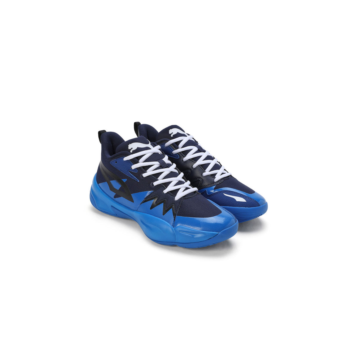 Buy Puma Genetics Unisex Navy Blue Basketball Shoes Online