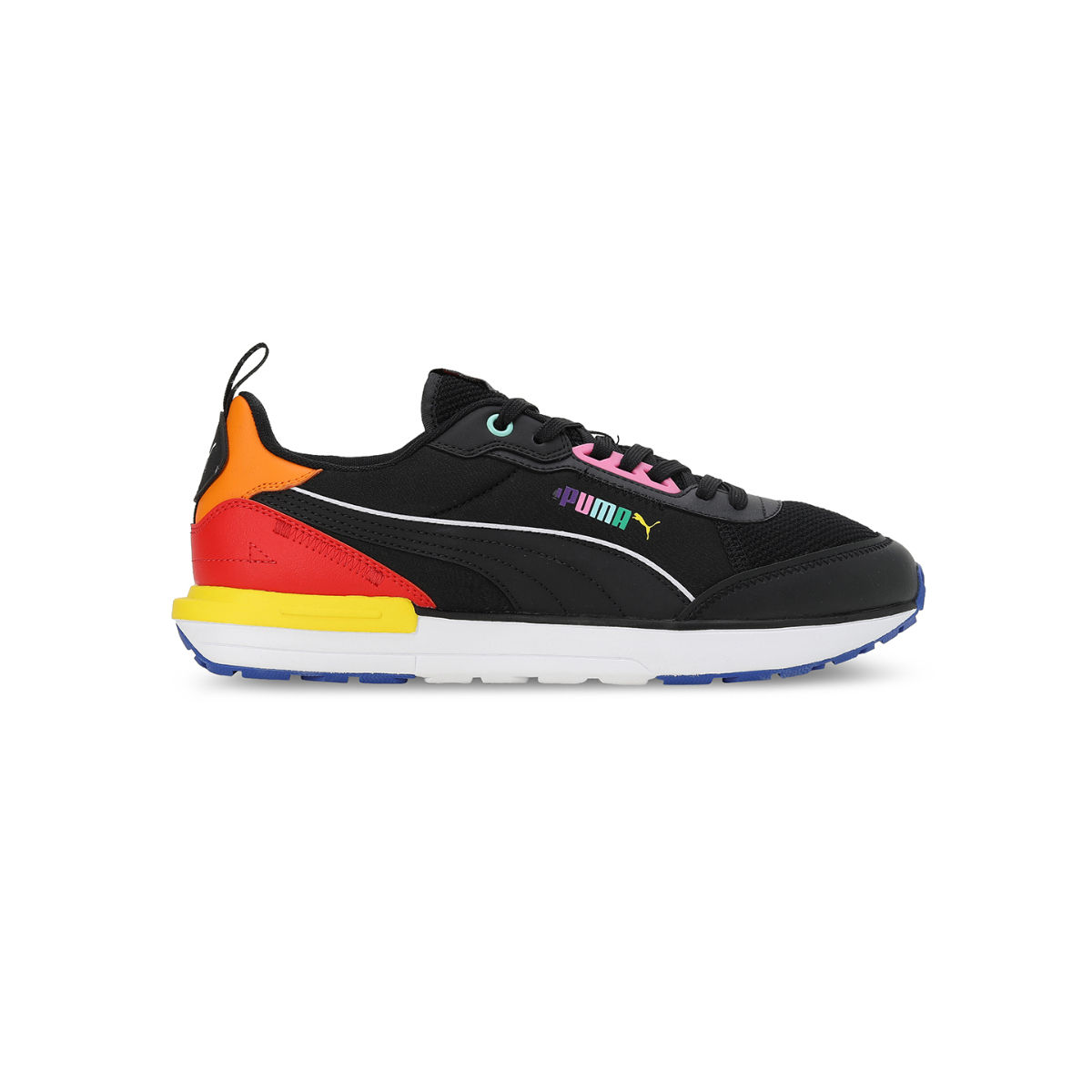 Buy Puma R22 LIL Unisex Black Sneakers Online