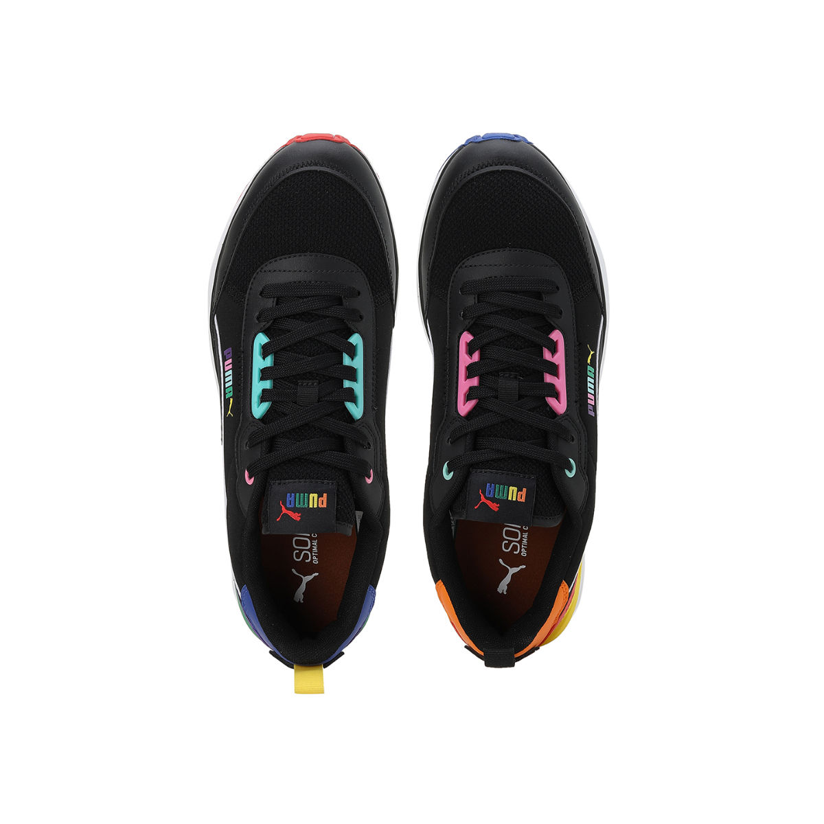 Buy Puma R22 LIL Unisex Black Sneakers Online