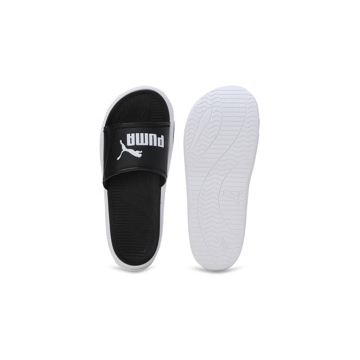 Buy Puma SoftridePro Slide 24 Unisex Black Sliders Online