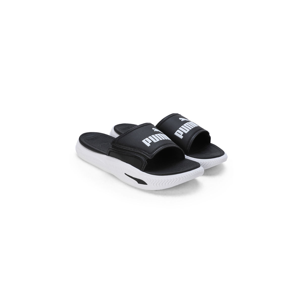Buy Puma SoftridePro Slide 24 Unisex Black Sliders Online