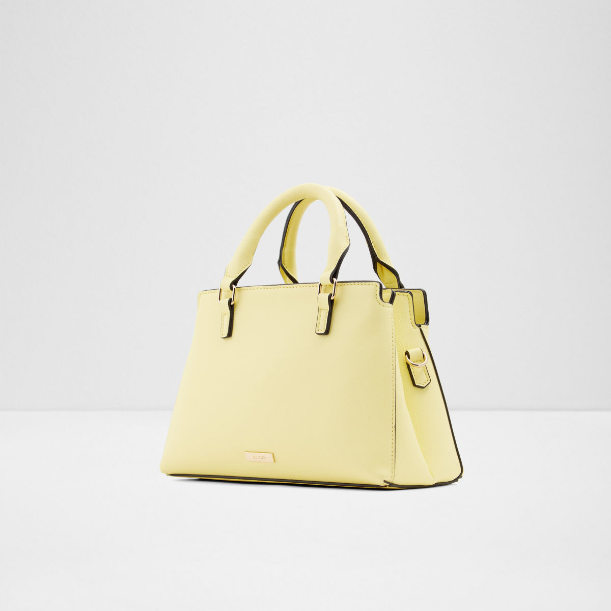 Buy Aldo MENOA740 Yellow Solid Satchel Bag Online