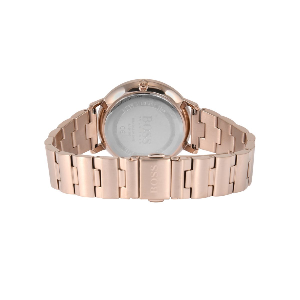 Buy Hugo Boss Watches Prima Day-Date Analog Rose Gold Dial Women's ...
