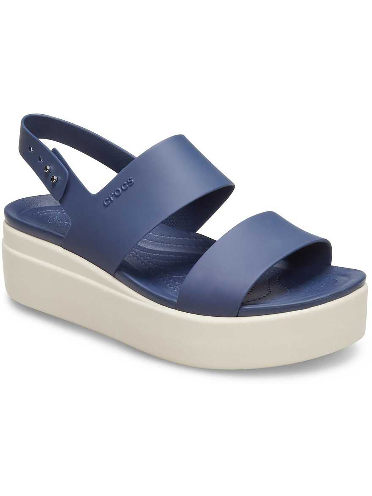 Crocs Navy Blue Brooklyn Wedge: Buy Crocs Navy Blue Brooklyn Wedge ...