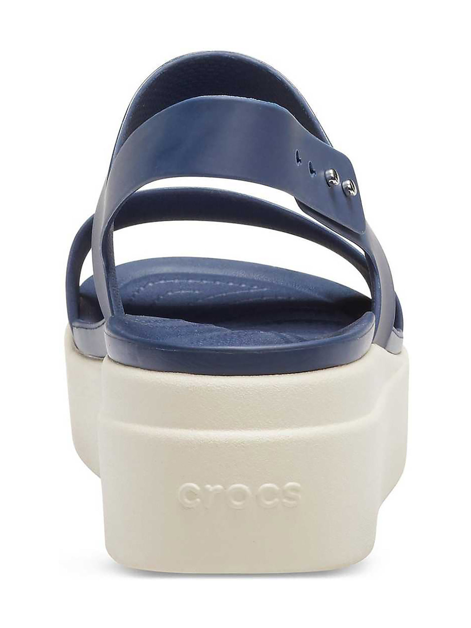 Crocs Navy Blue Brooklyn Wedge: Buy Crocs Navy Blue Brooklyn Wedge ...