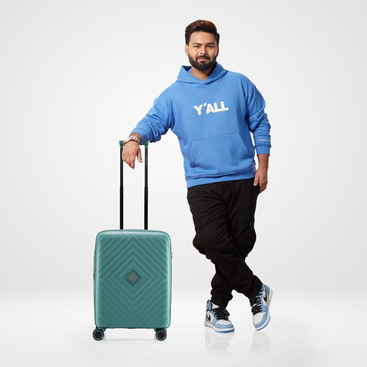 Nasher Miles Antwerp Polypropylene Dark Green Trolley Bag: Buy Nasher ...