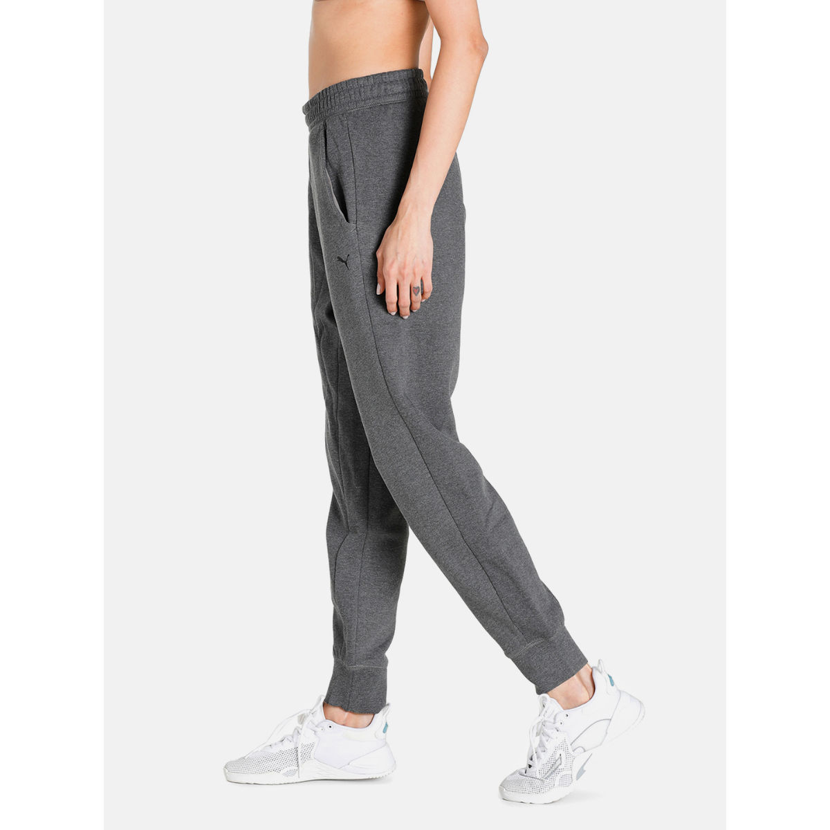 Puma Favourite Fleece Womens Gray Training Pants: Buy Puma Favourite ...