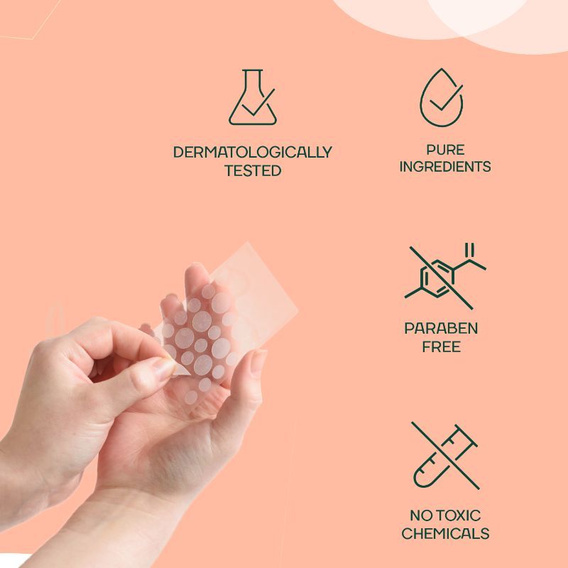 MOUNTAINOR Acne Pimple Patch - Tea Tree Oil + Hydrocolloid Patches ...