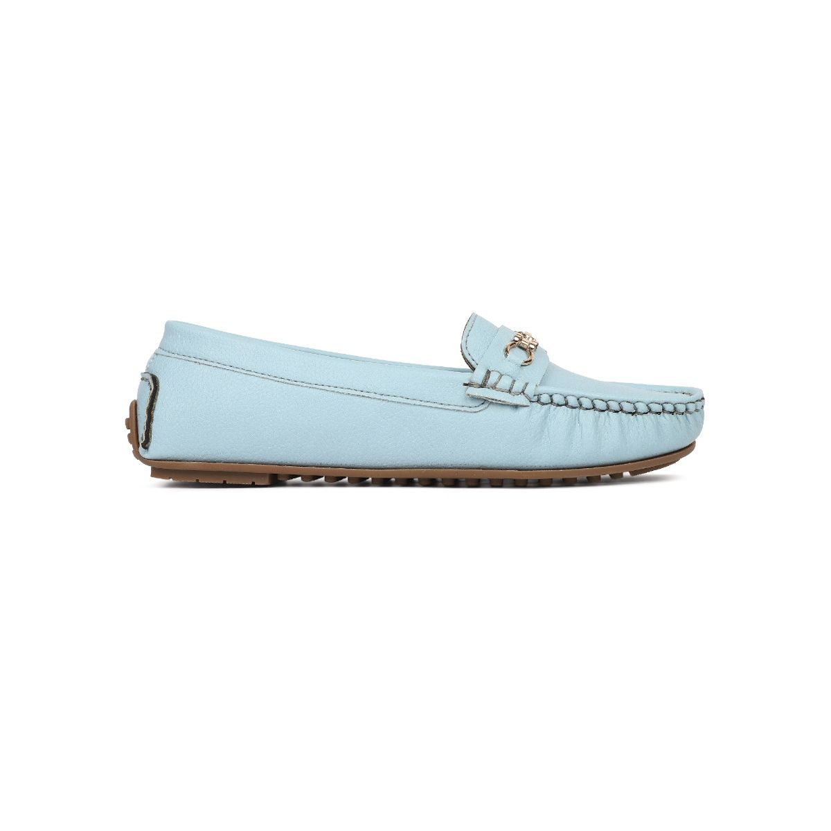 Buy ELLE Blue Women Slip On Loafers Online