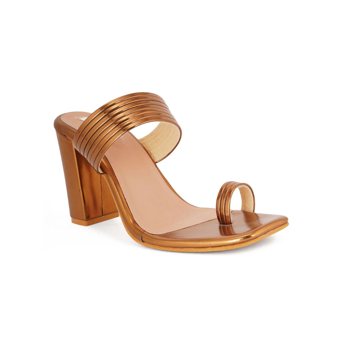 ELLE Copper Women Slip On Sandals: Buy ELLE Copper Women Slip On ...