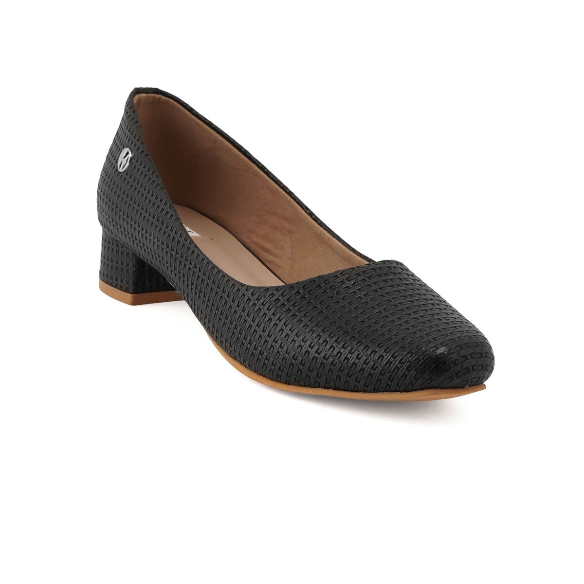 Buy ELLE Black Women Slip On Pumps Online