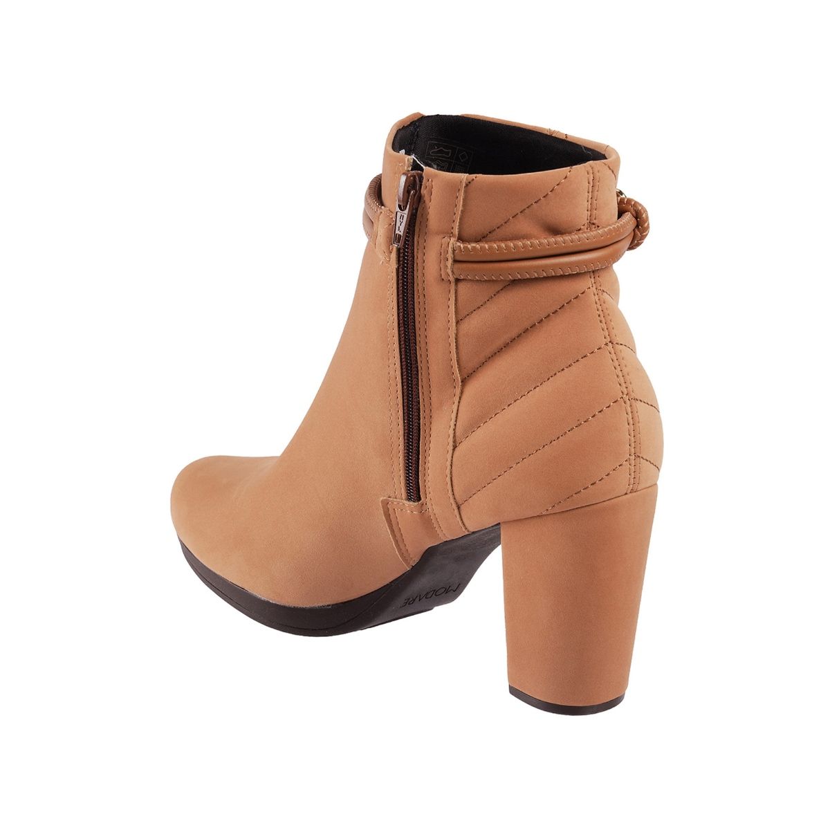 Buy MODARE Solid Brown Casual Boots Online