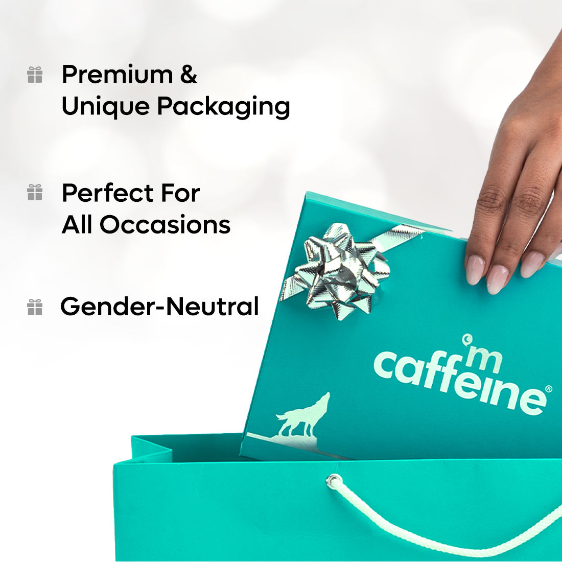 MCaffeine Start Easy Skincare Gift Kit - Premium Face & Body Complete ...