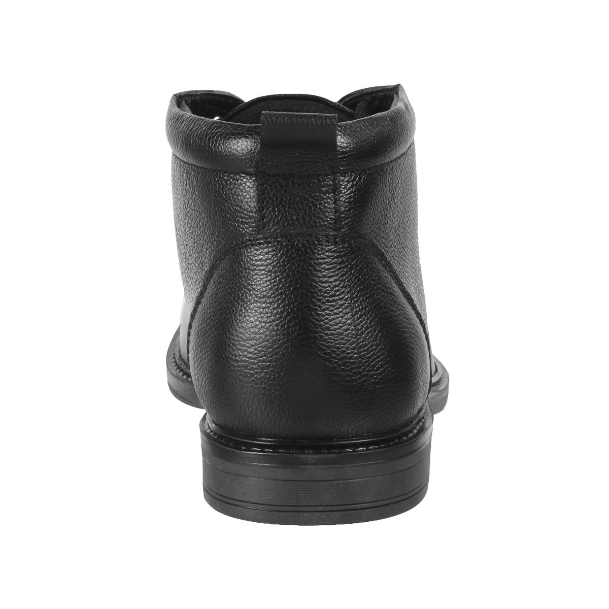 Buy Metro Mens Black Boots Metro Mens Black Leather Solid-plain Boots ...