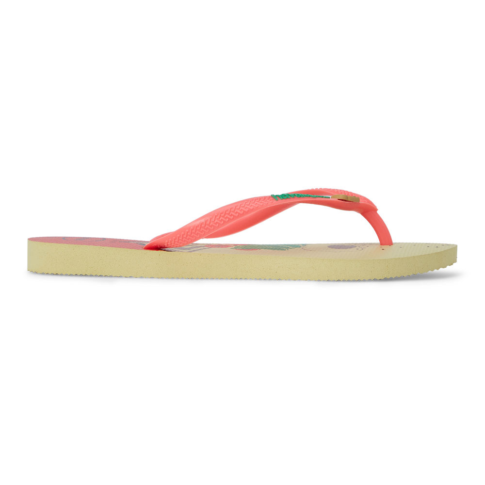 Buy Havaianas Yellow Sandalias Slim Cool Flipflops Online