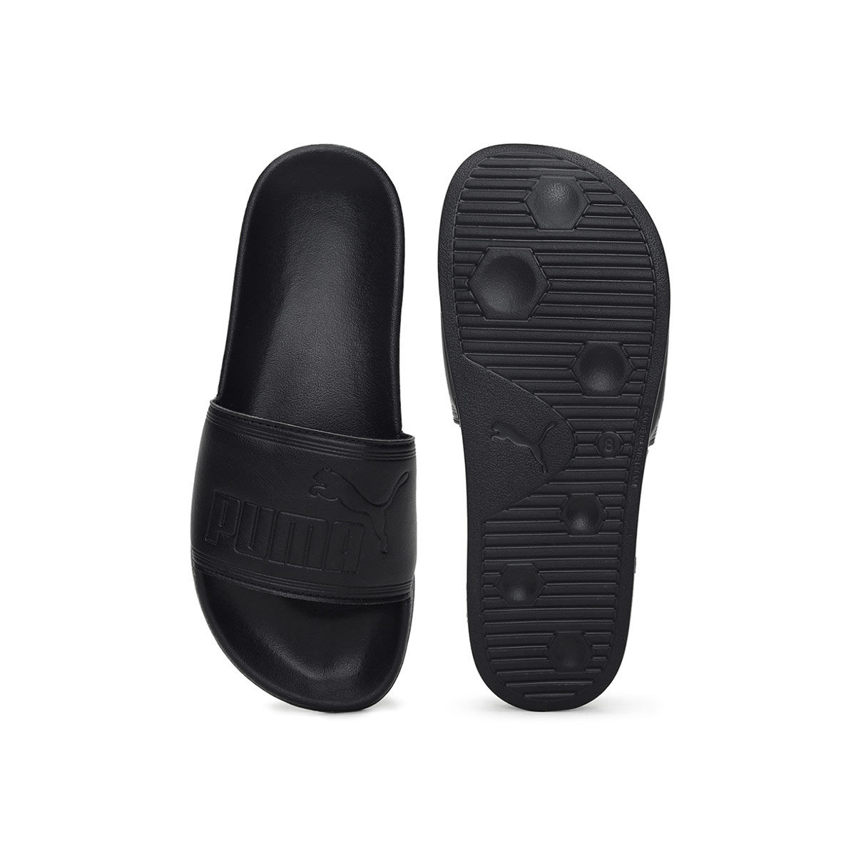 Puma Leadcat Ftr Unisex Black Sliders: Buy Puma Leadcat Ftr Unisex ...