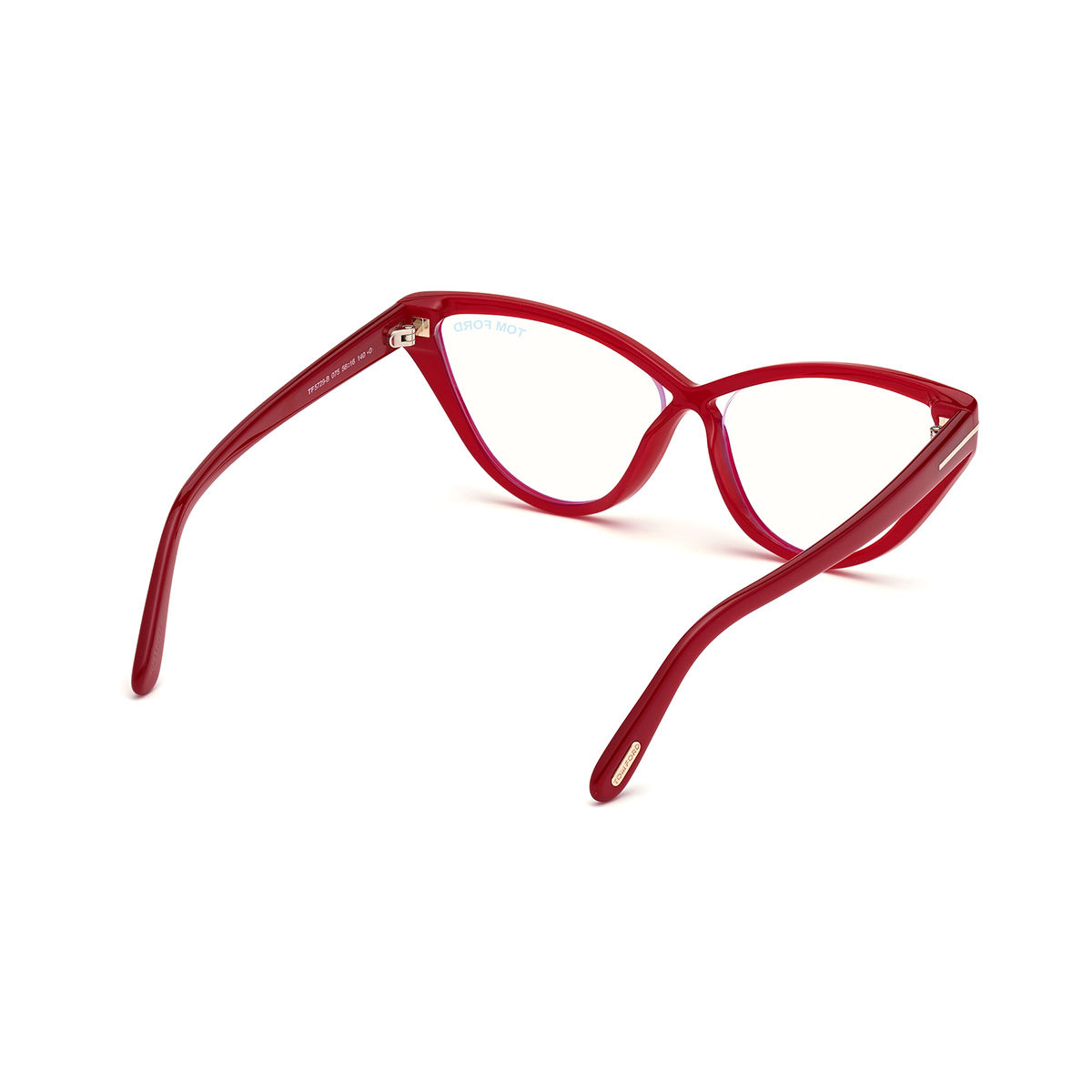 Buy Tom Ford Sunglasses Red Plastic Eyeglasses FT5729-B 56 075 Online