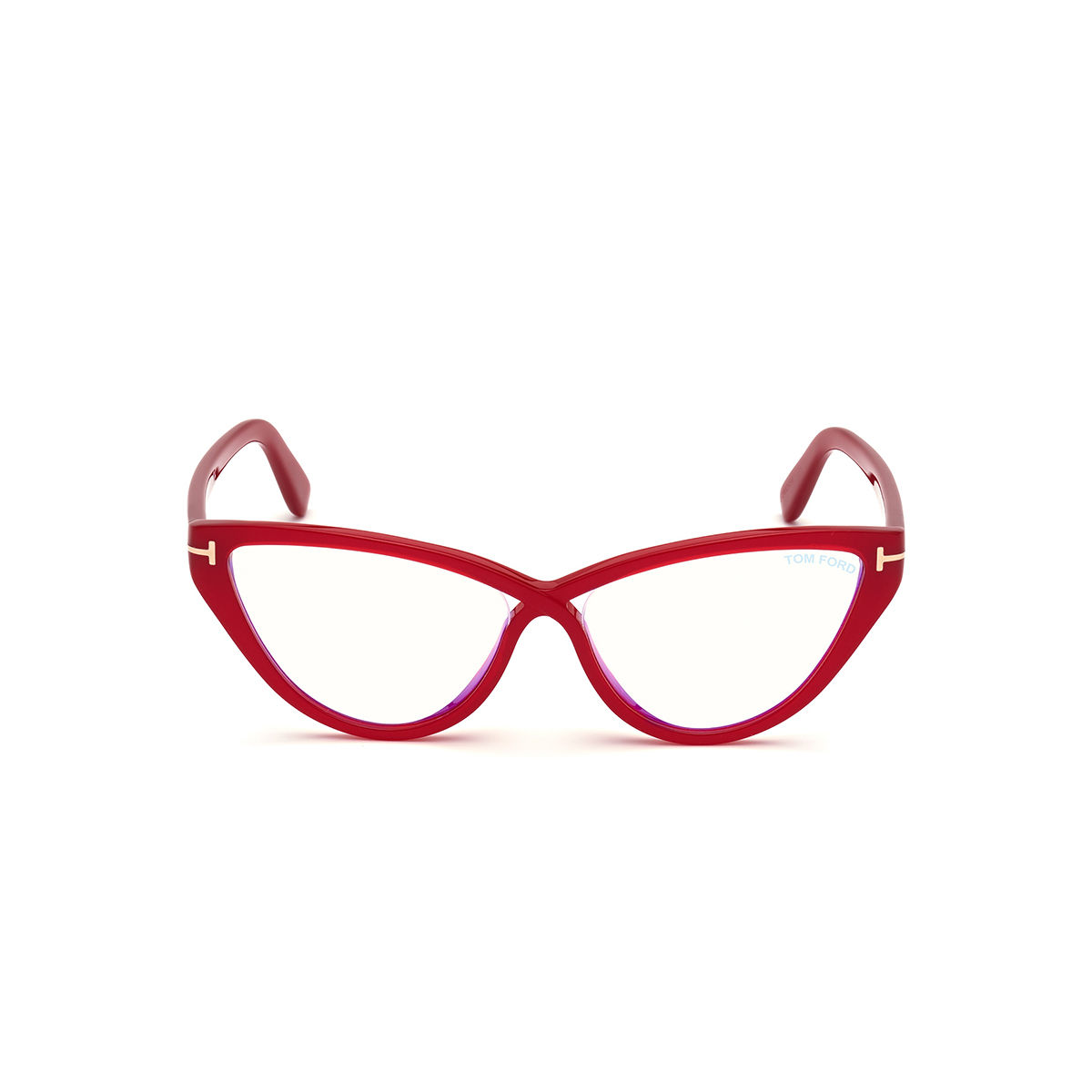 Buy Tom Ford Sunglasses Red Plastic Eyeglasses FT5729-B 56 075 Online