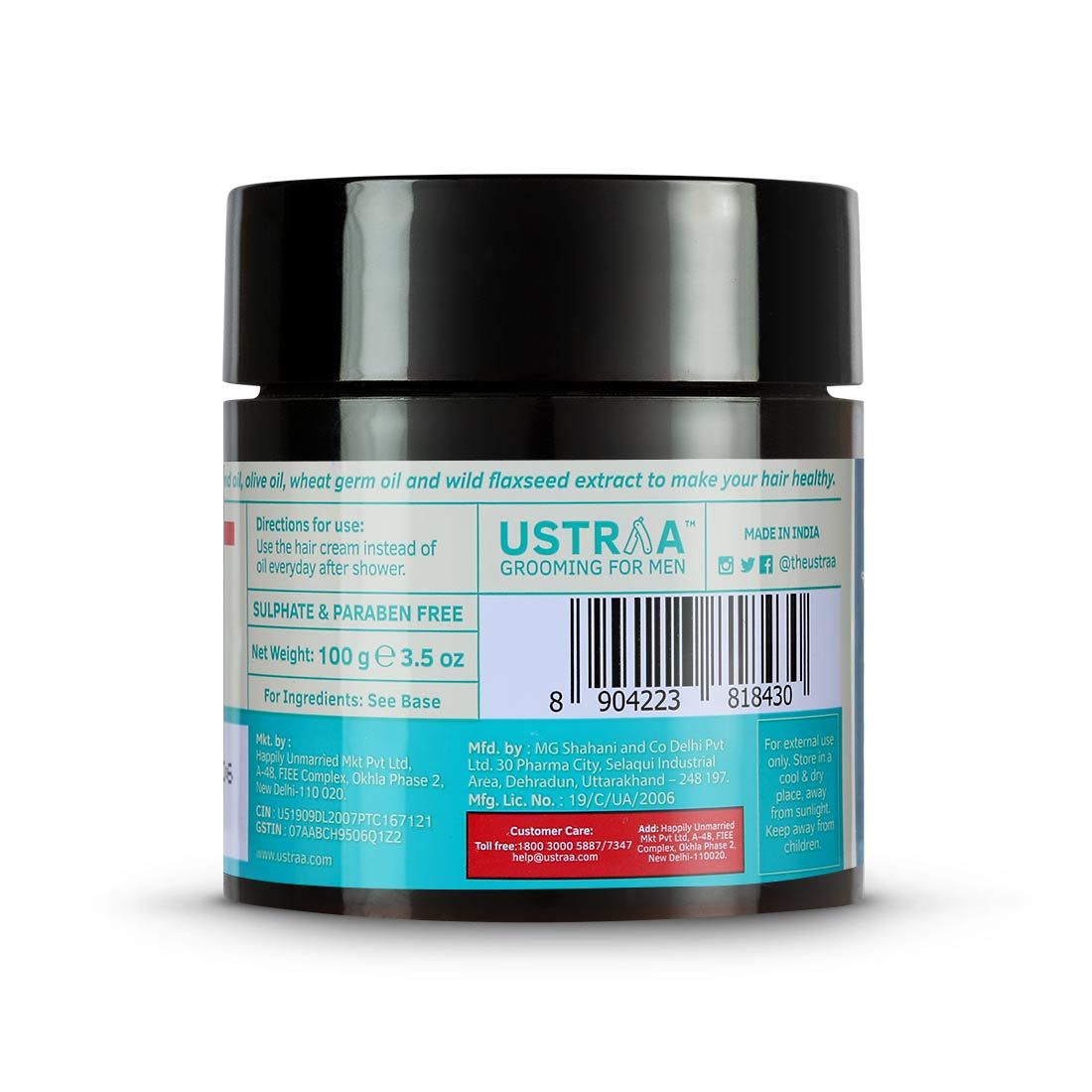 Buy Ustraa Daily Use Hair & Scalp Nourishment Cream Online