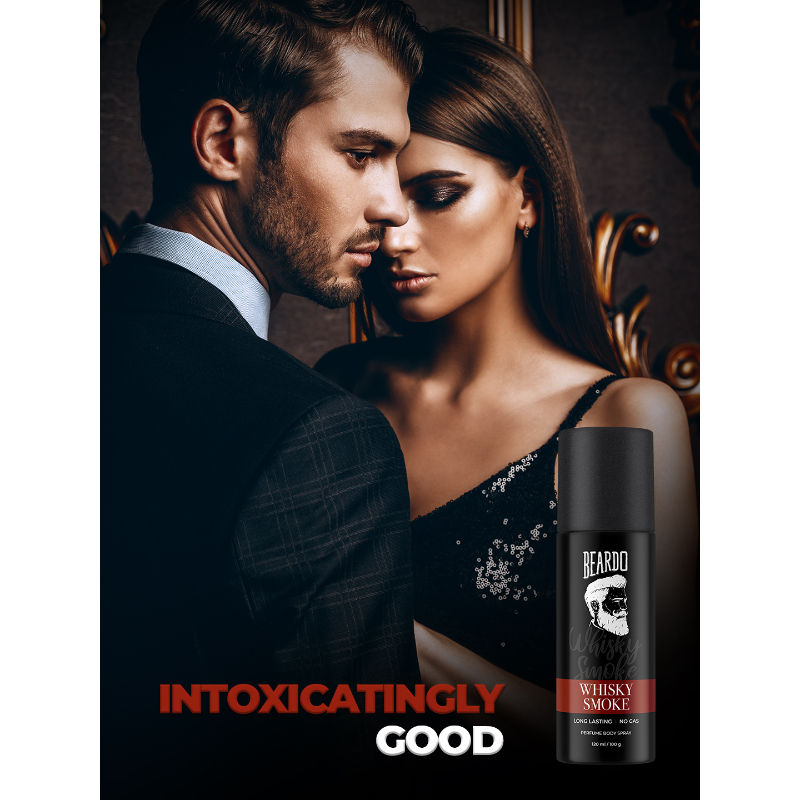 Beardo Whisky Smoke Perfume for Men, | EDP | Strong & Long Lasting ...