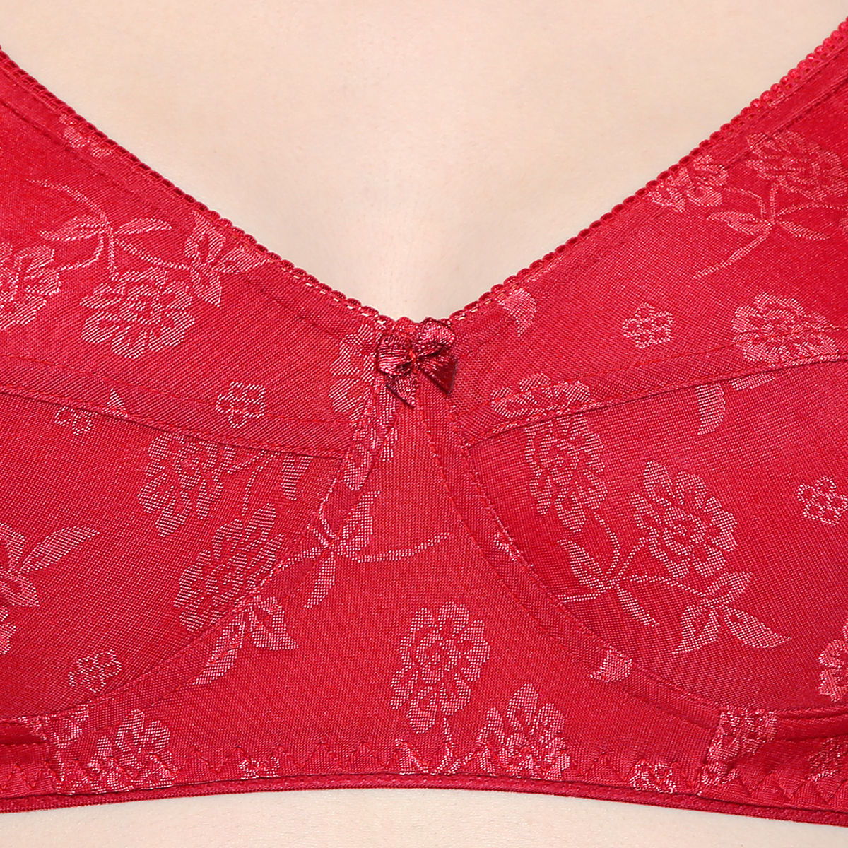 Sonari Penelop Women's Fancy Net Bra - Red: Buy Sonari Penelop Women's ...