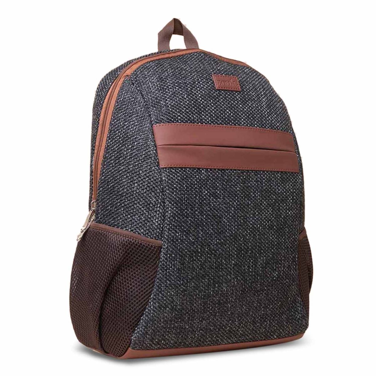 Buy Zouk Black Metal Classic Backpack Online