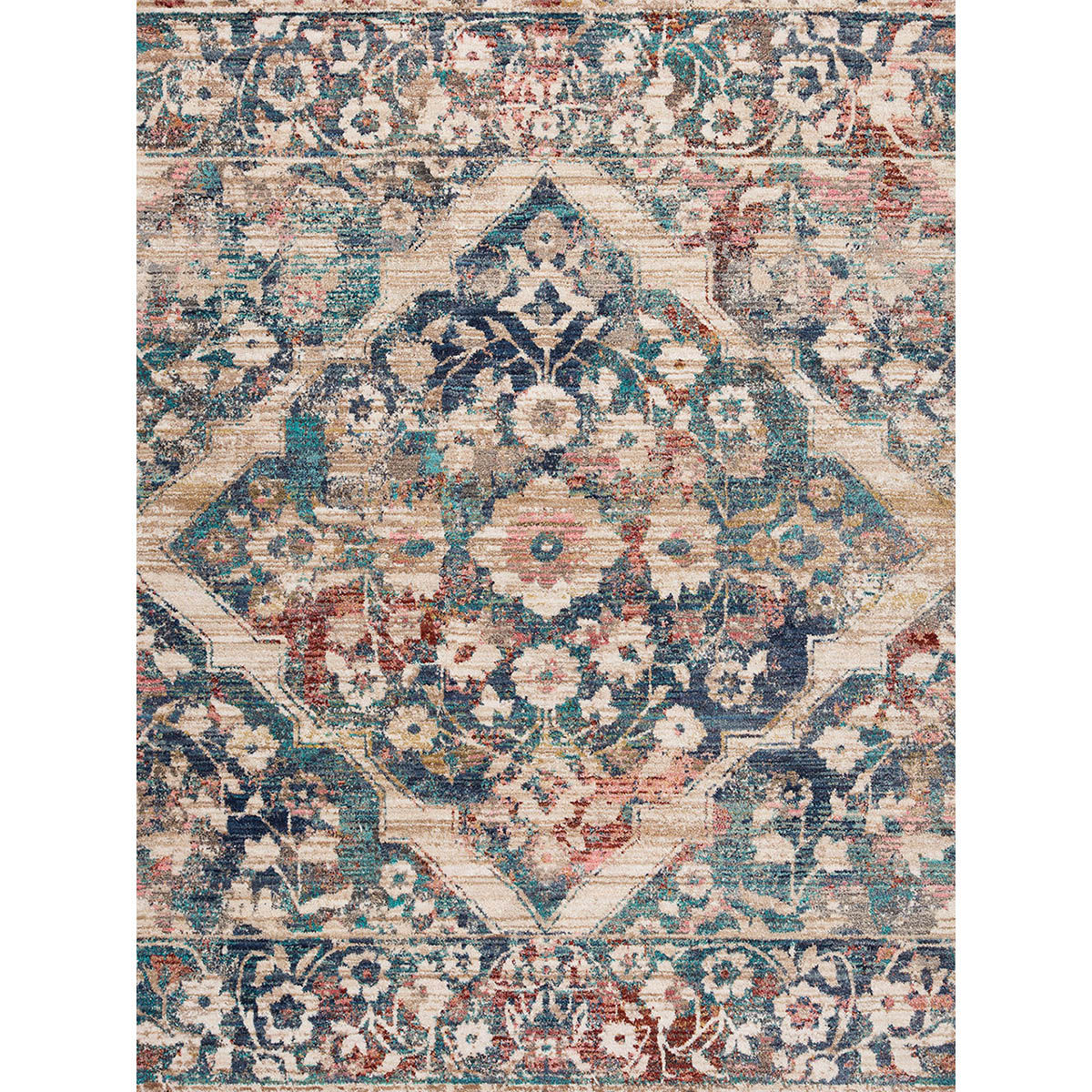 Ddecor Live Beautiful Multi -Polypropylene-Large-Rug-Highfield: Buy ...