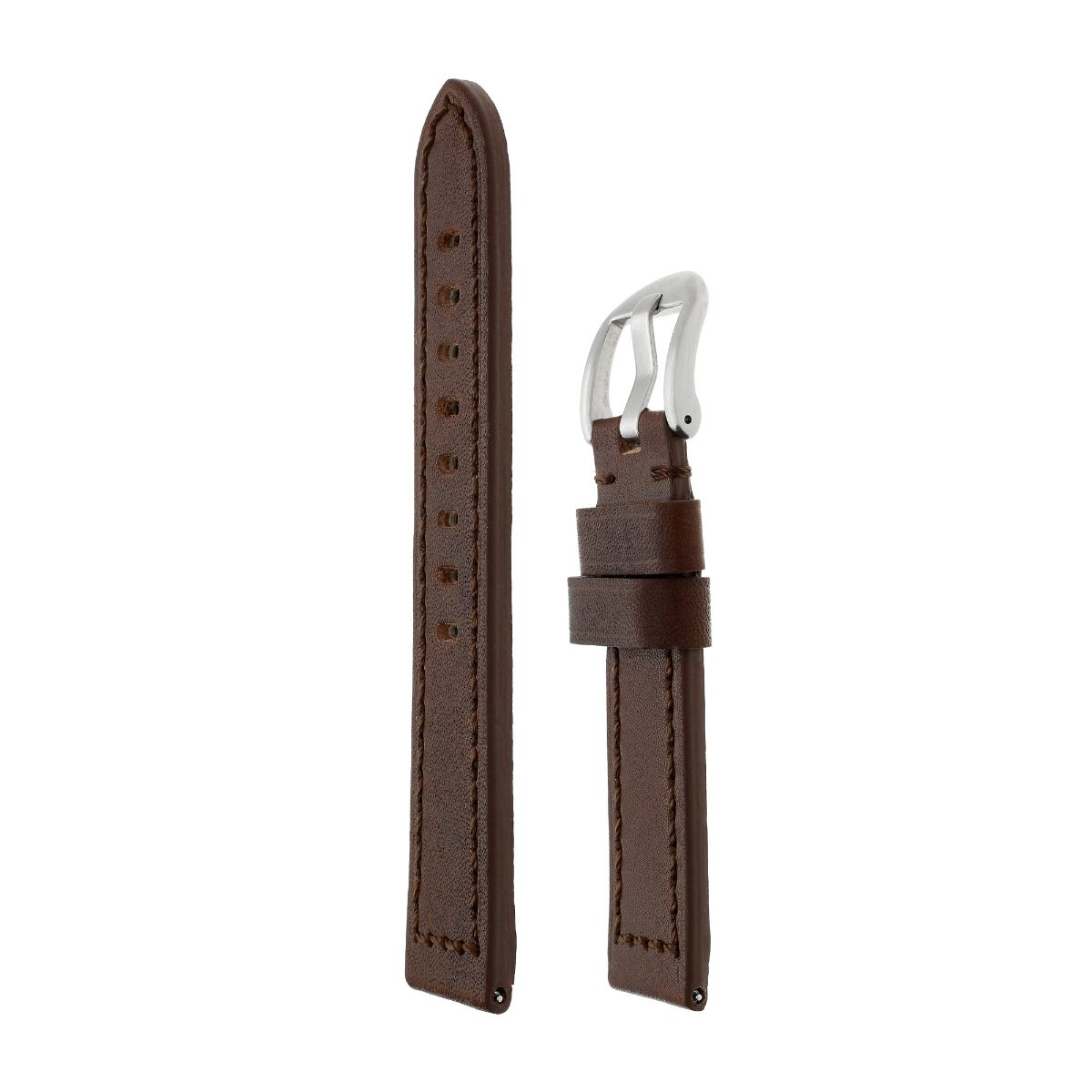 Buy Titan 20 mm Brown Genuine Leather Strap for Men 1001151820S/P Online