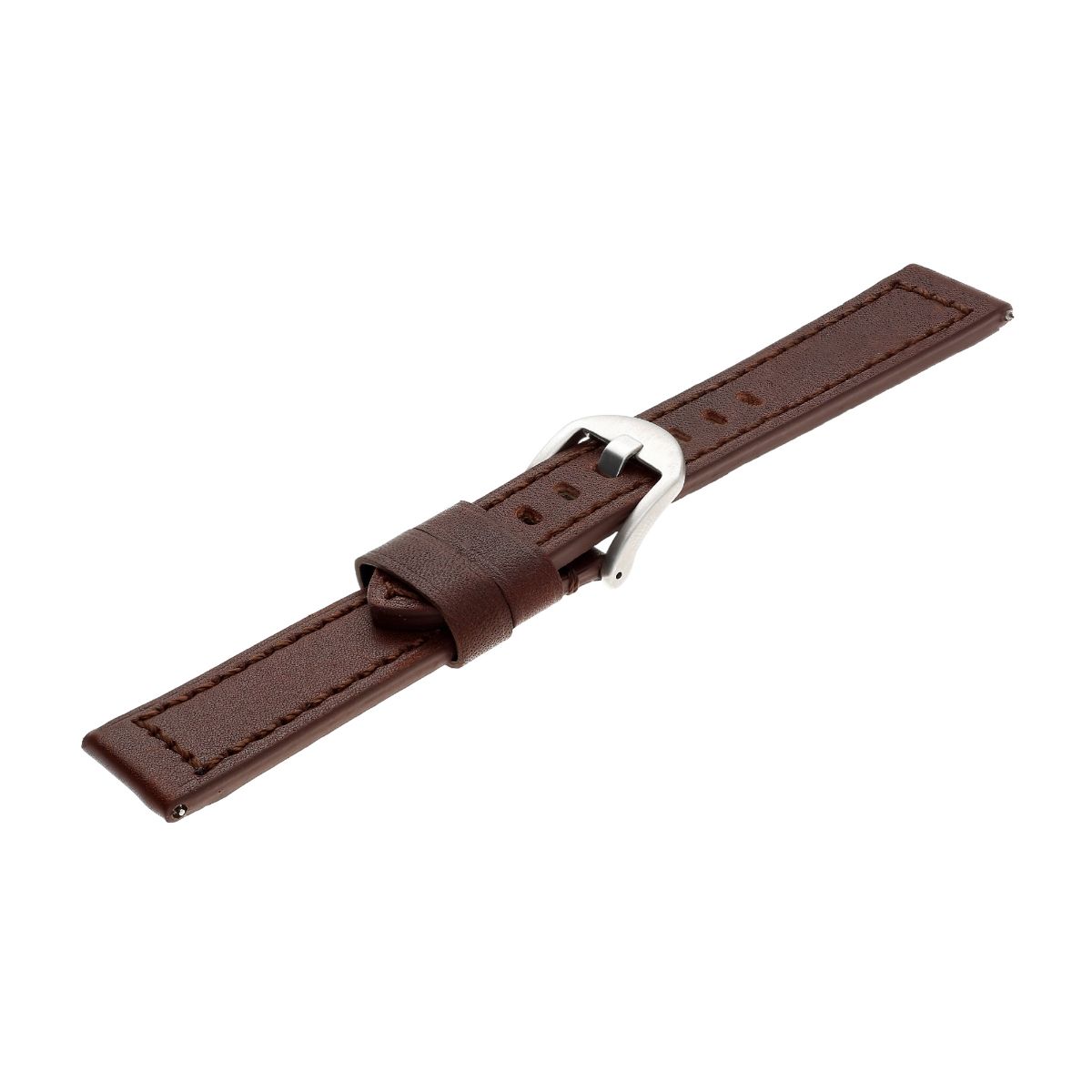 Buy Titan 20 mm Brown Genuine Leather Strap for Men 1001151820S/P Online