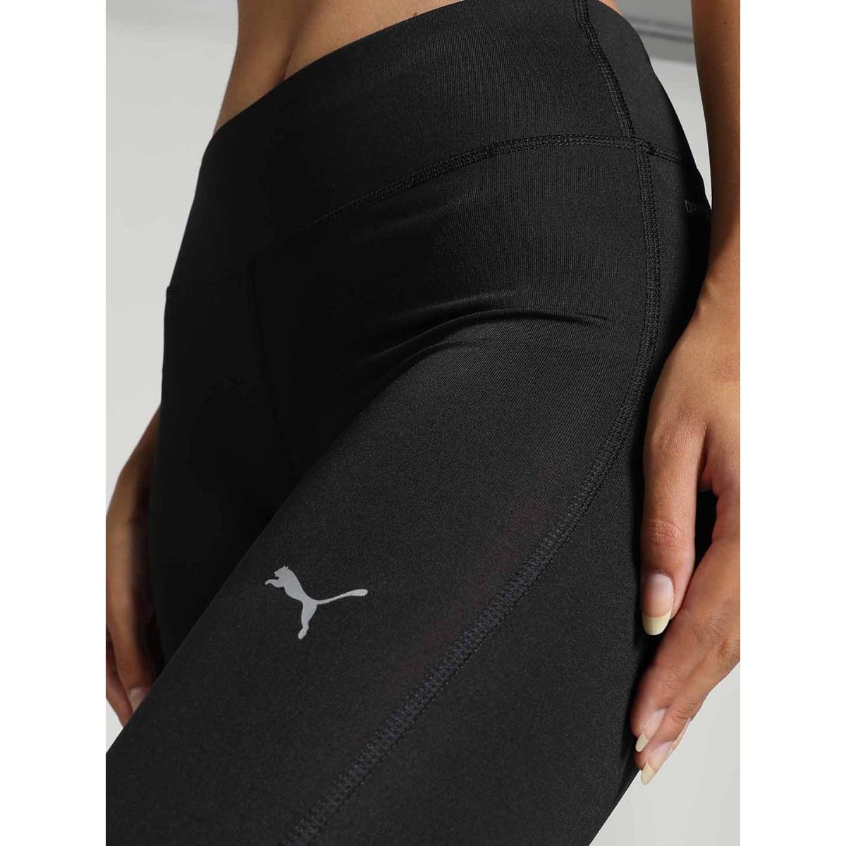 Buy Puma RUN LONG Women Black Tights Online