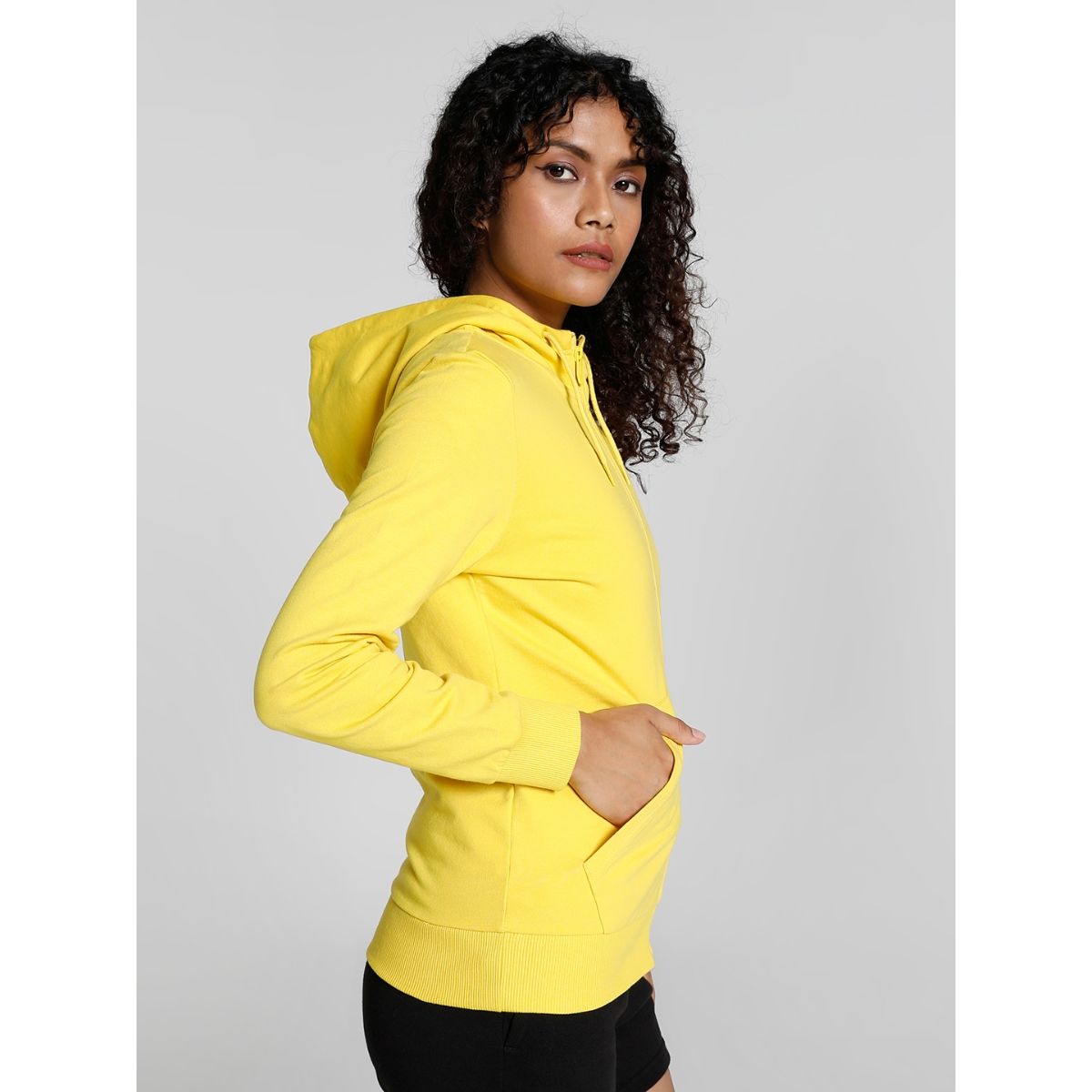 Buy Puma Graphic I Women Yellow Jacket Online