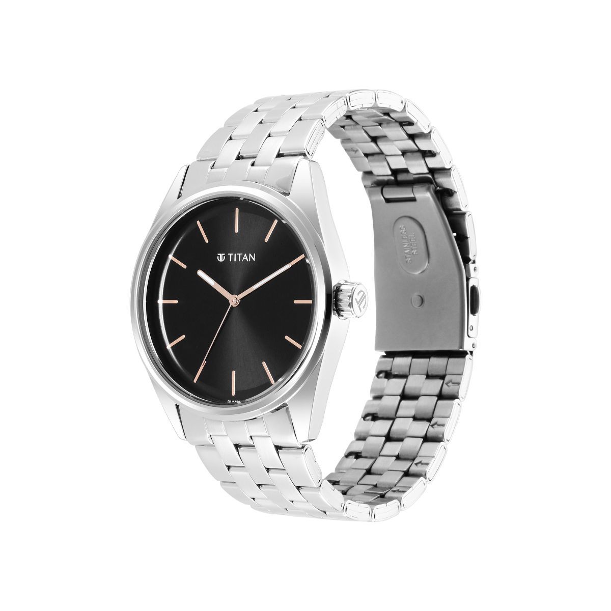 Buy Titan Neo 1866SM01 Black Dial Analog Watch For Men 1866SM01 Online