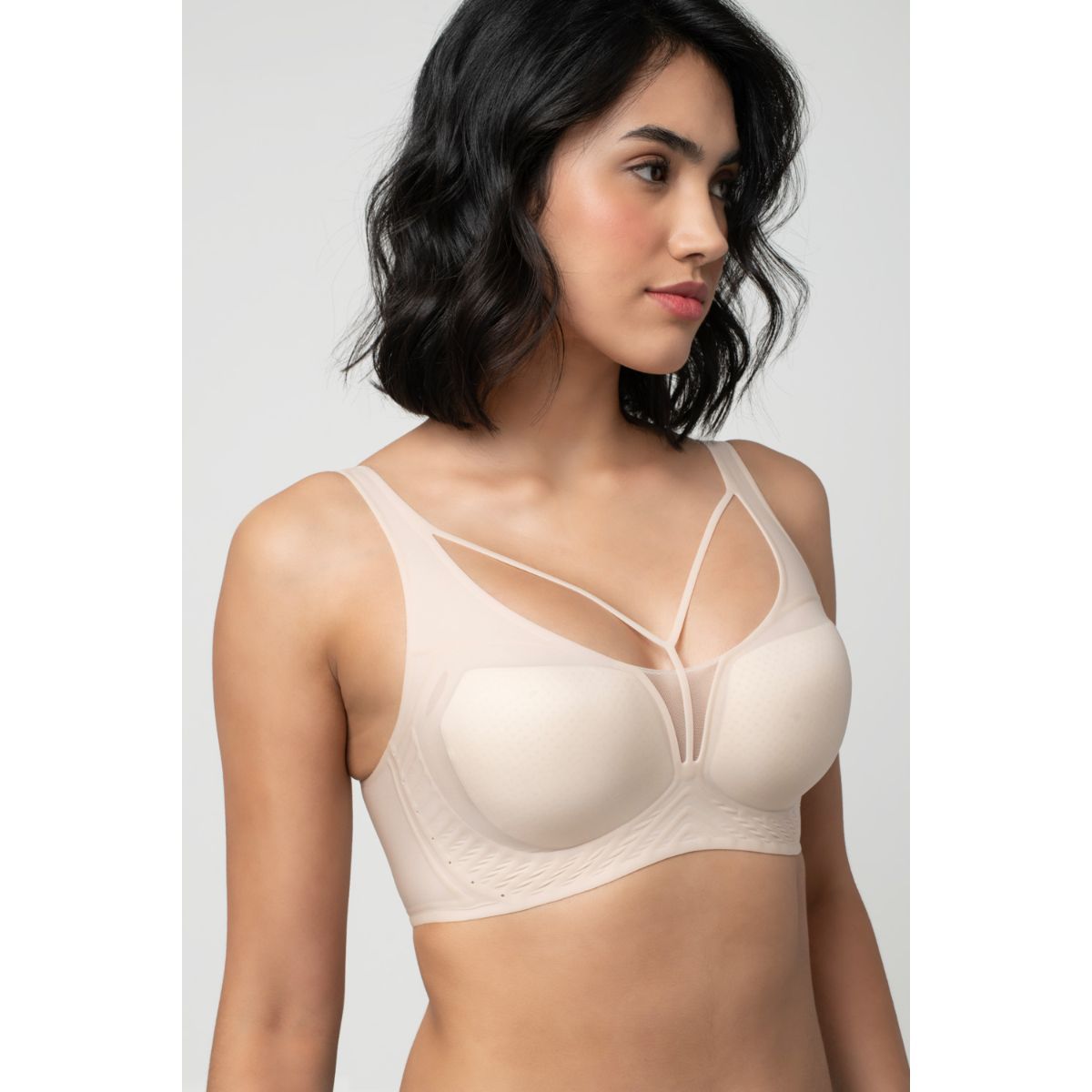 Buy bodyline Nude Seamless Lightly Padded Full Coverage T-Shirt Bra Online