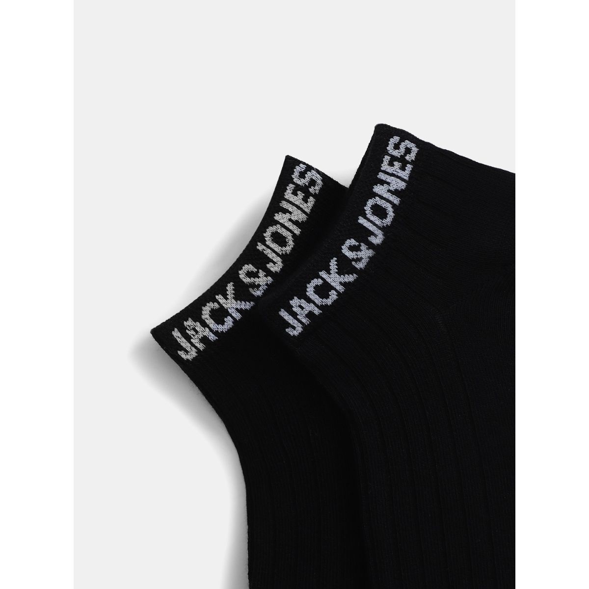 Jack & Jones Men Solid Black Pack of 2 Socks: Buy Jack & Jones Men ...