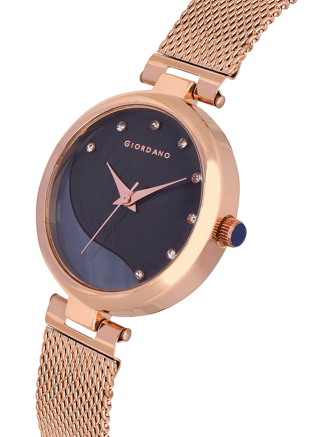 Buy Giordano Analog Blue Dial Women's Watch (GD-4006-44) Online