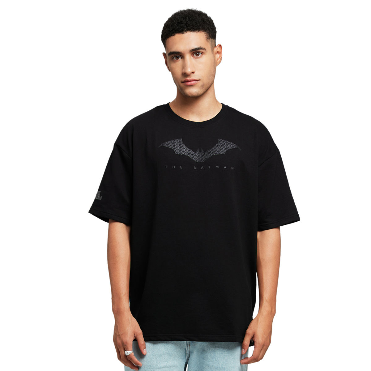 The Souled Store Batman The Bat Sigil Oversized T-shirts For Men: Buy ...