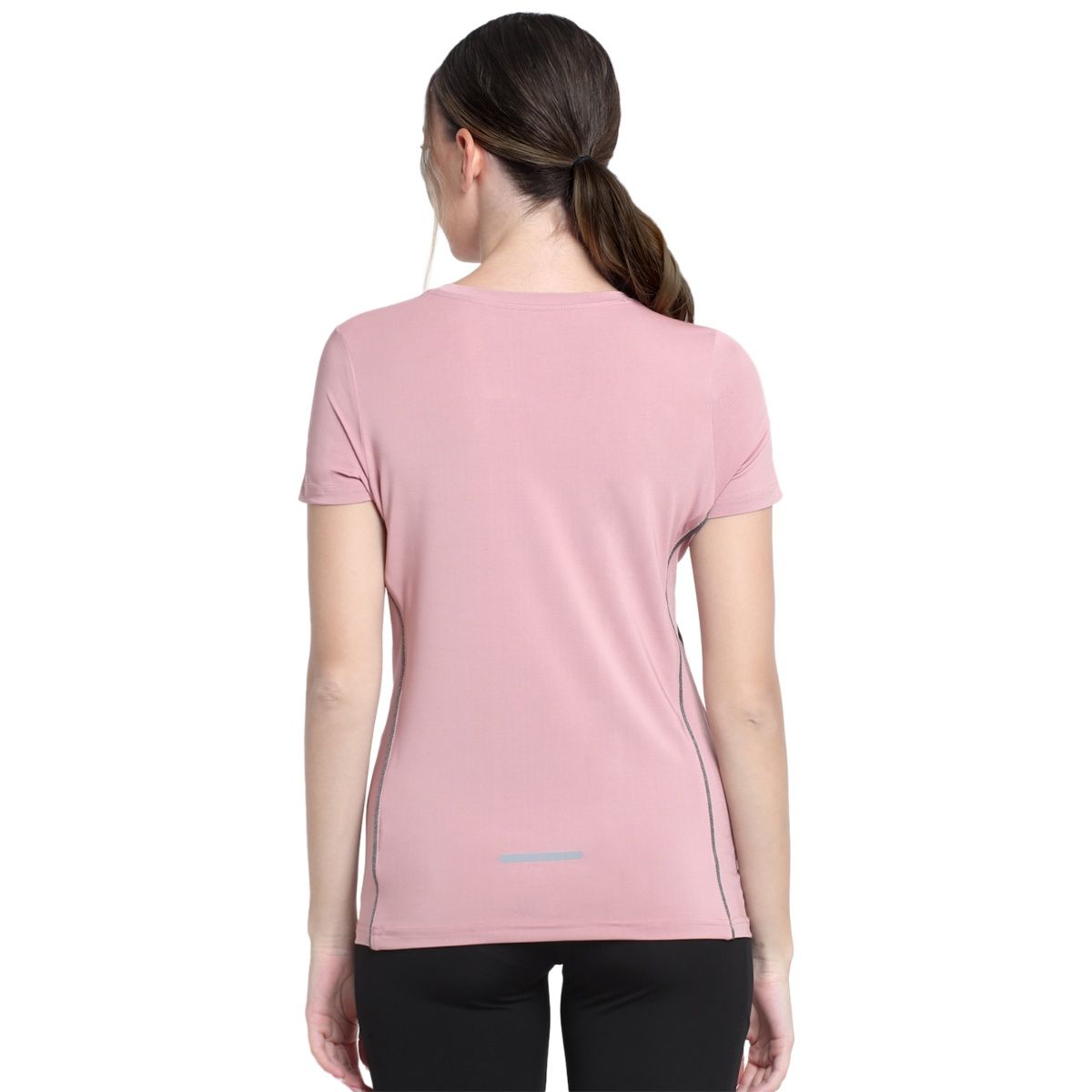 Buy INVINCIBLE Blush Womens Slim Fit T Shirt Online