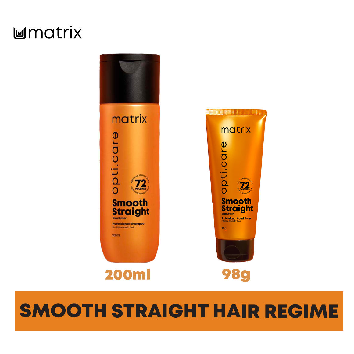 Matrix Opti Care Professional Ultra Smoothing 2-Step Regime - Shampoo ...