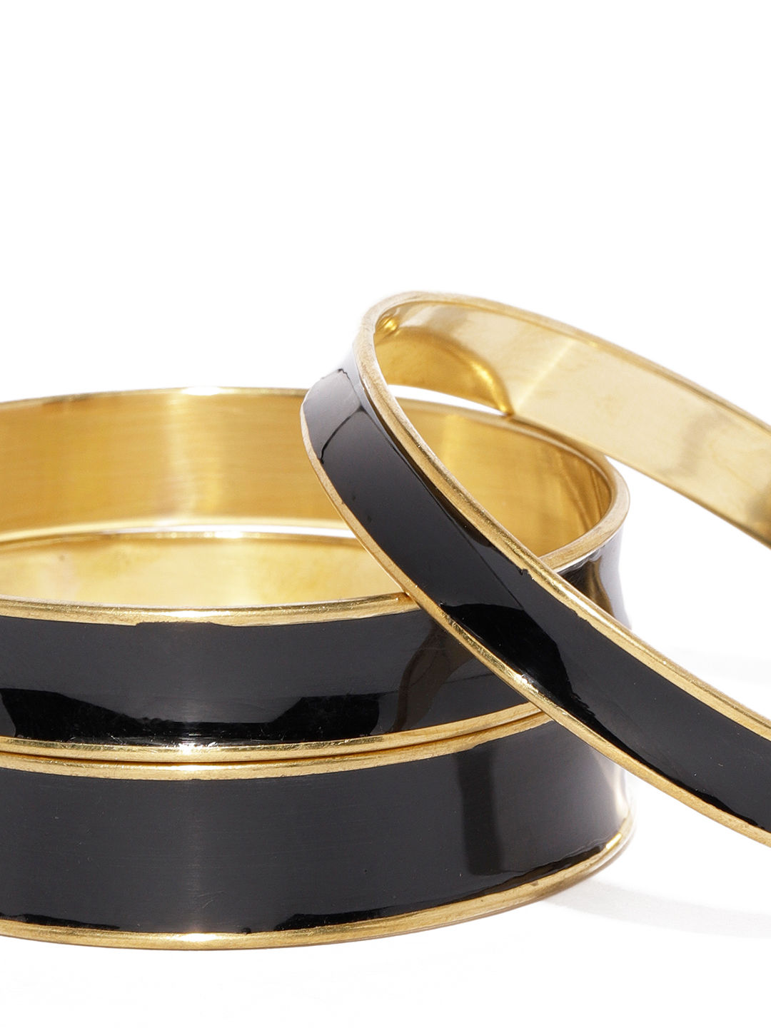 Toniq Set Of 3 Black Bangles: Buy Toniq Set Of 3 Black Bangles Online ...