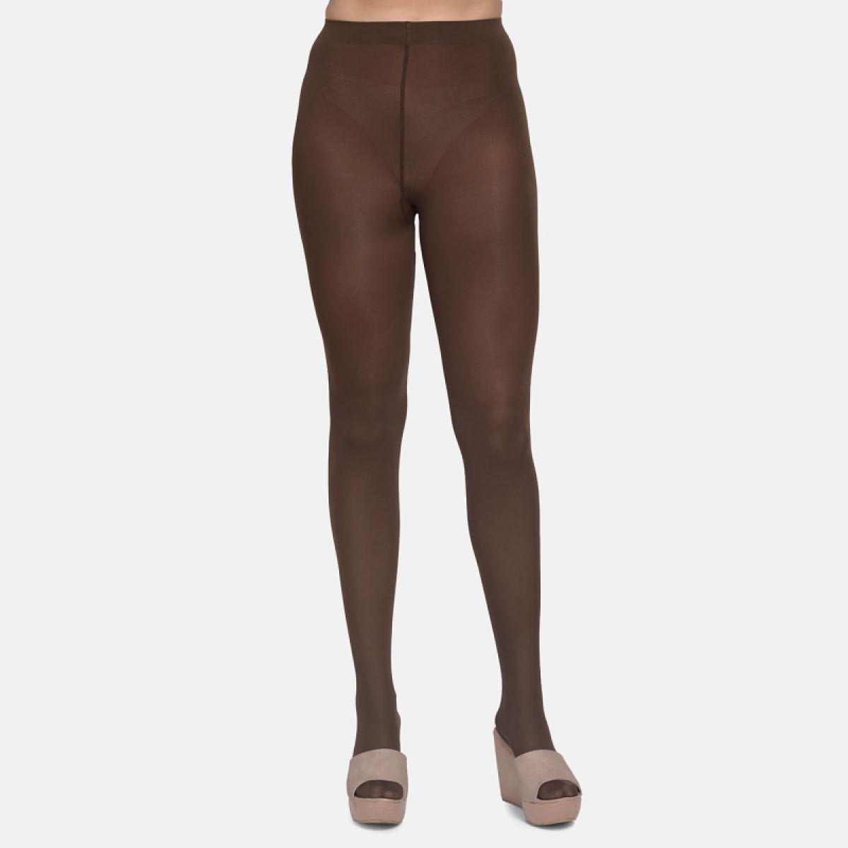 Mod & Shy Women Solid Pantyhose Stockings - Brown (Free Size): Buy Mod ...