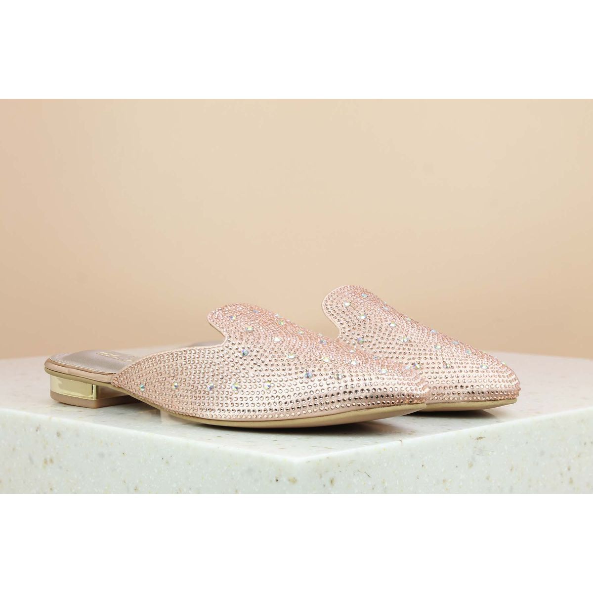 Buy Inc.5 Embellished Bronze Mules Online