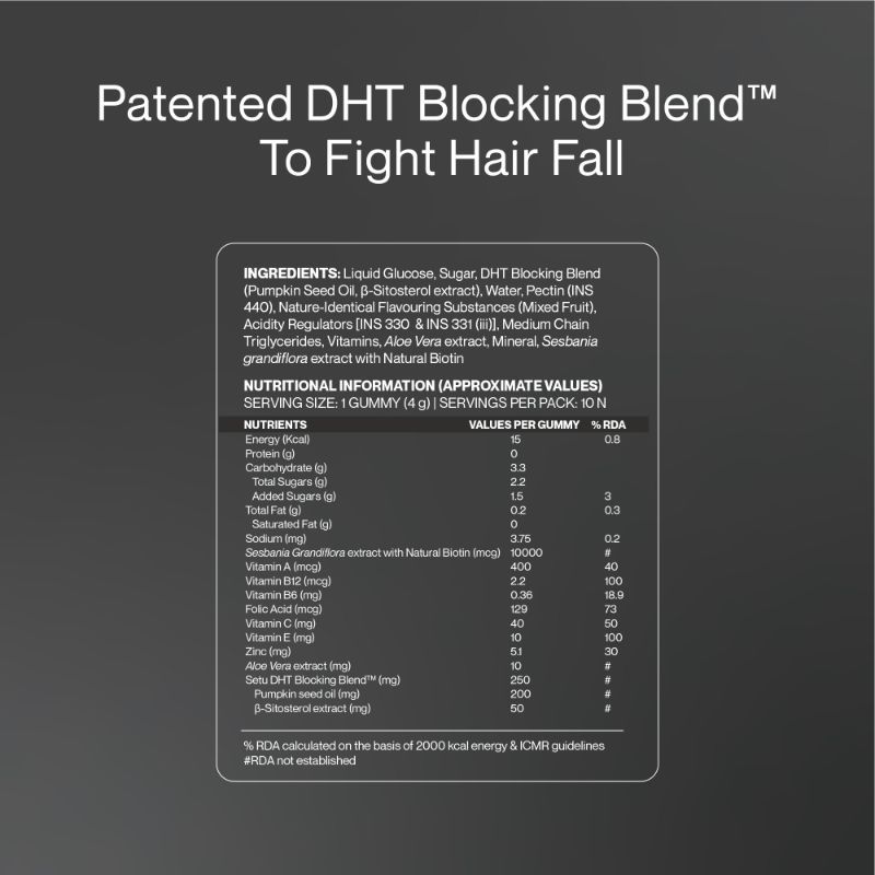 Setu Hair Boost Gummies: Buy Setu Hair Boost Gummies Online at Best ...