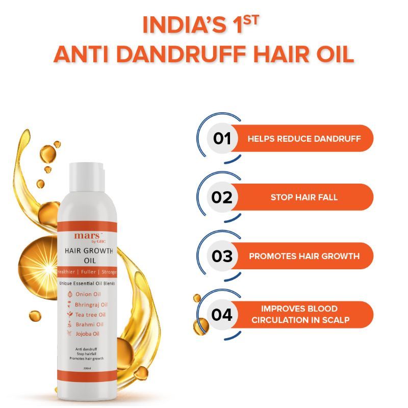 Mars by GHC Thick Hair Grow Kit - Onion Oil + Hair Growth Activator ...