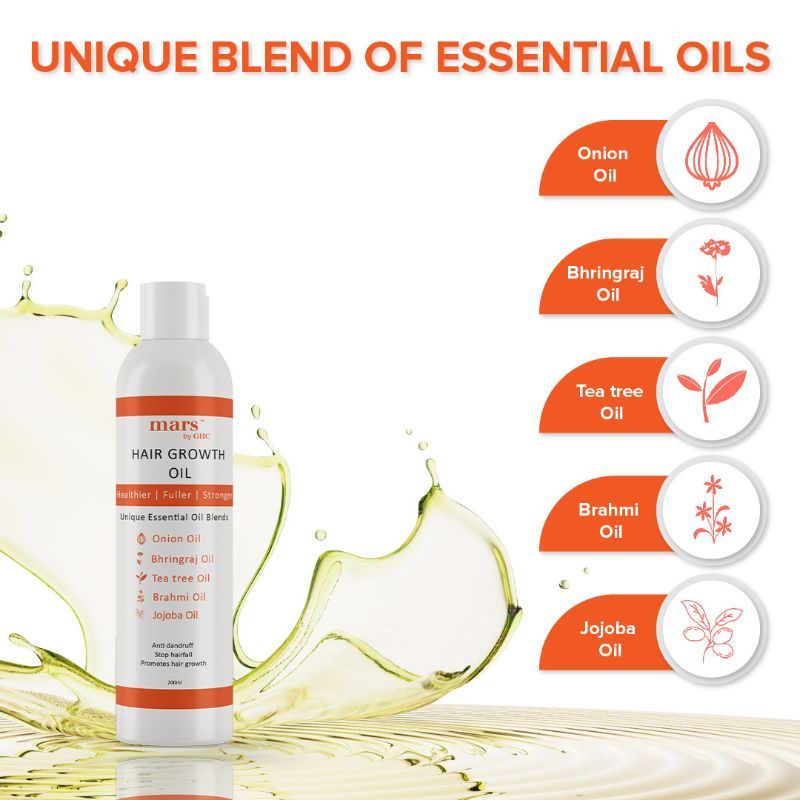 Mars by GHC Thick Hair Grow Kit - Onion Oil + Hair Growth Activator ...