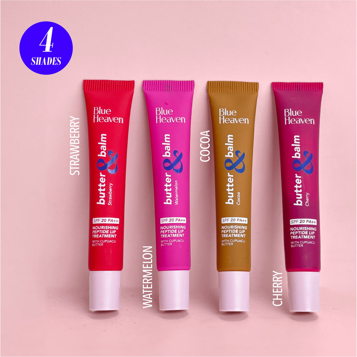 Buy Blue Heaven Butter & Balm Tinted Lip Balm with spf 20 PA++ Infused ...